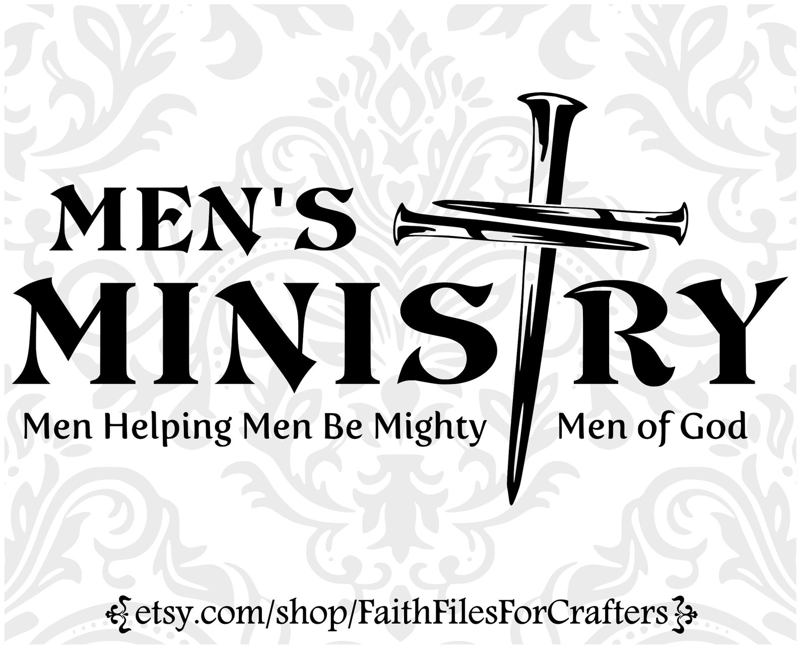 Men's Ministry Svg Mens Christian Shirt Svg Men's - Etsy