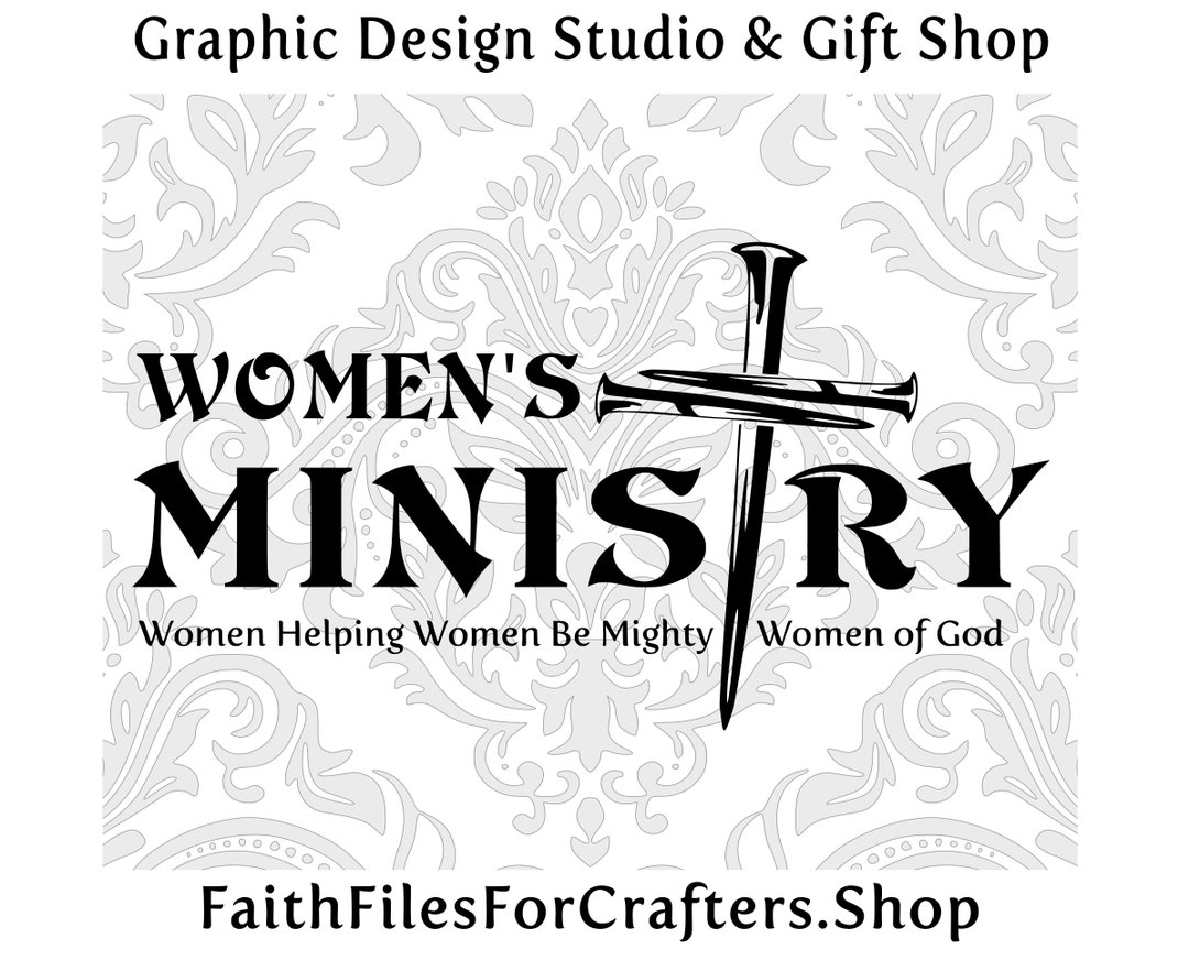 Women's Ministry Svg, Women Ministry Shirt Svg, Ministry Shirt Svg ...