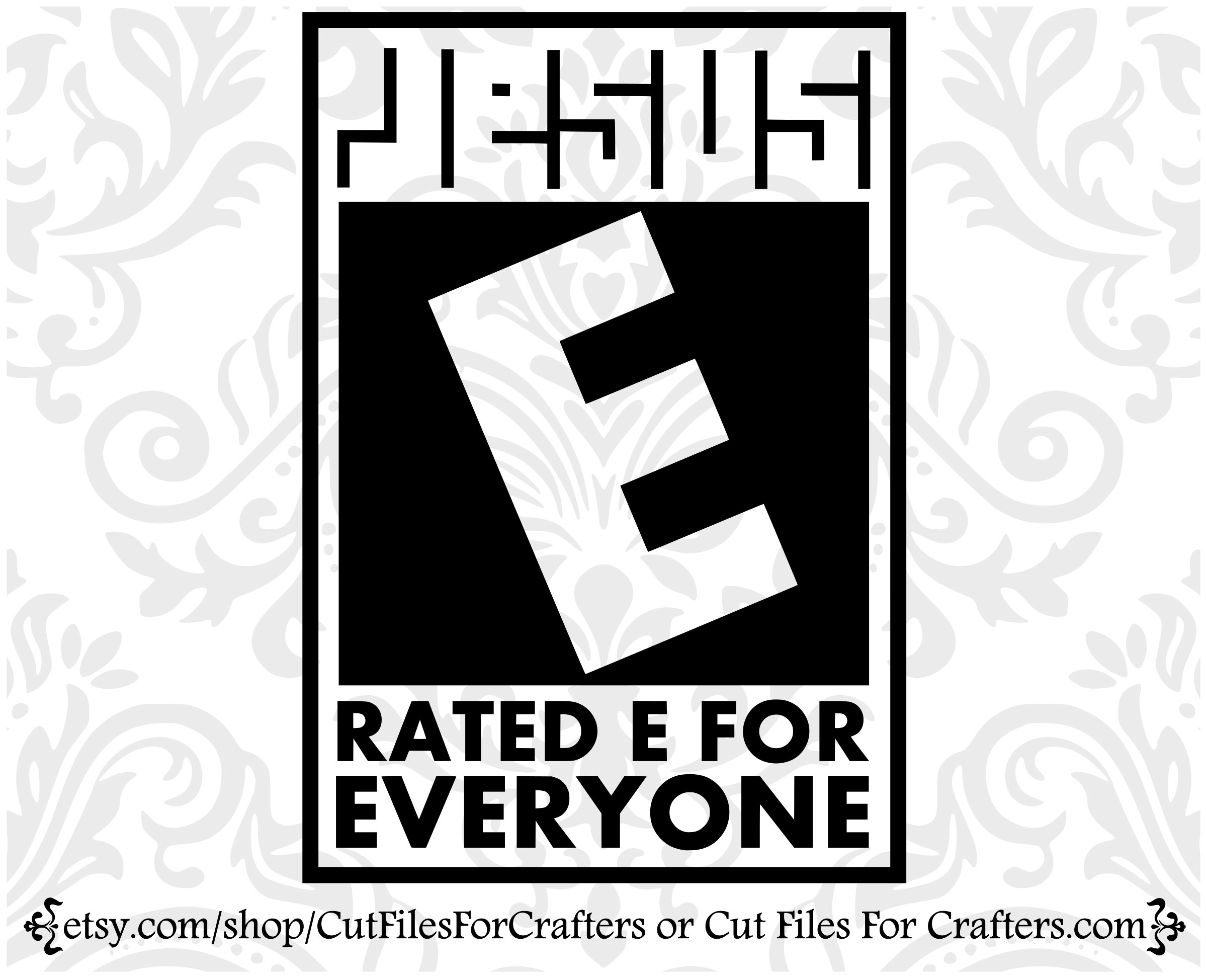 Rated E For Everyone Symbol