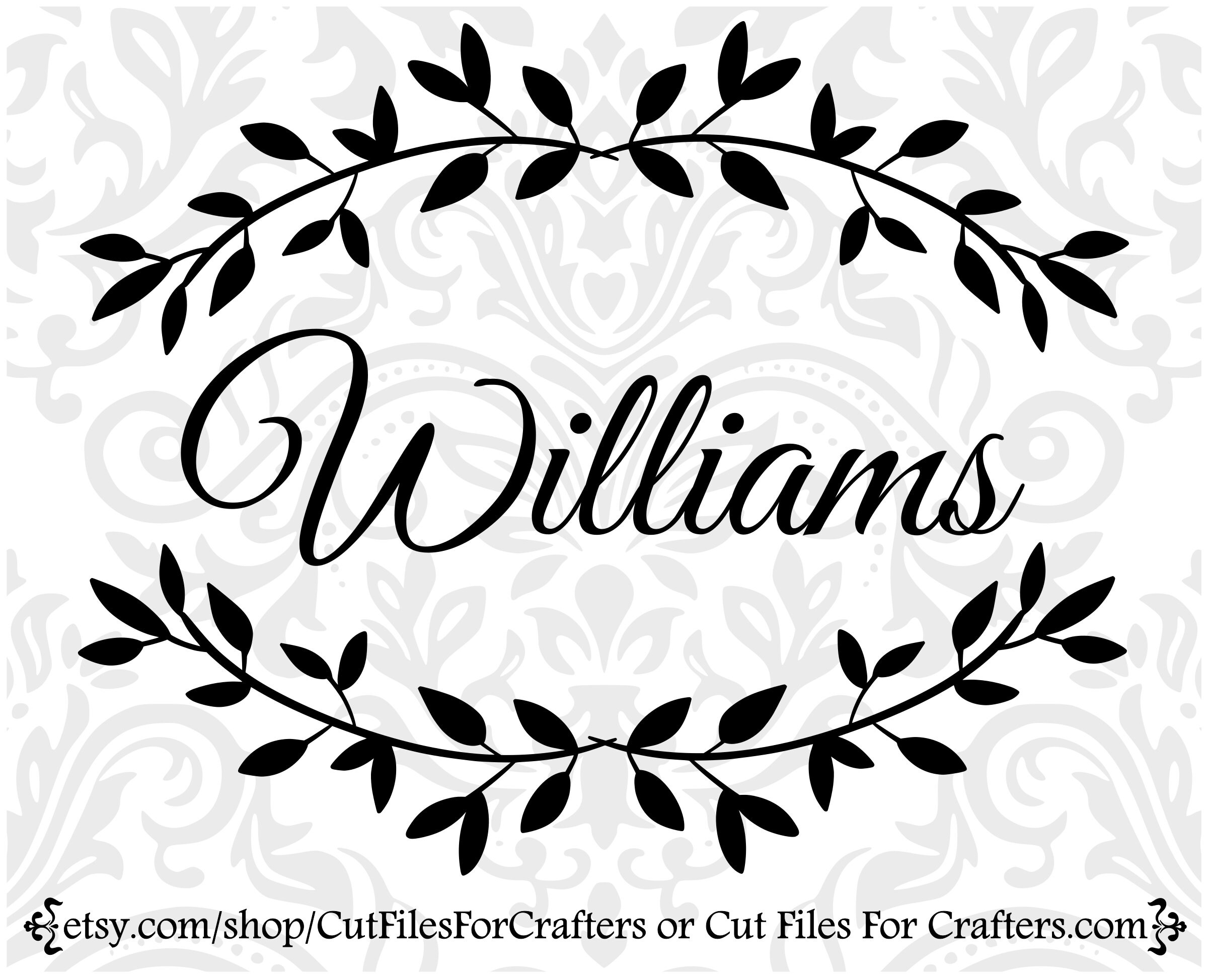 Personalized Name Monogram Svg Personalized Wedding Gifts | Etsy