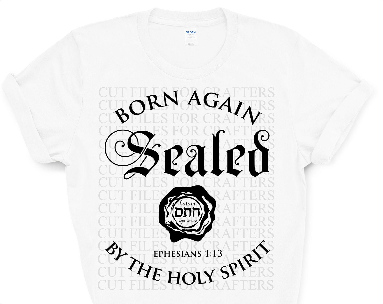 Sealed by the Holy Spirit Svg Ephesians 1:13 Svg Born Again | Etsy