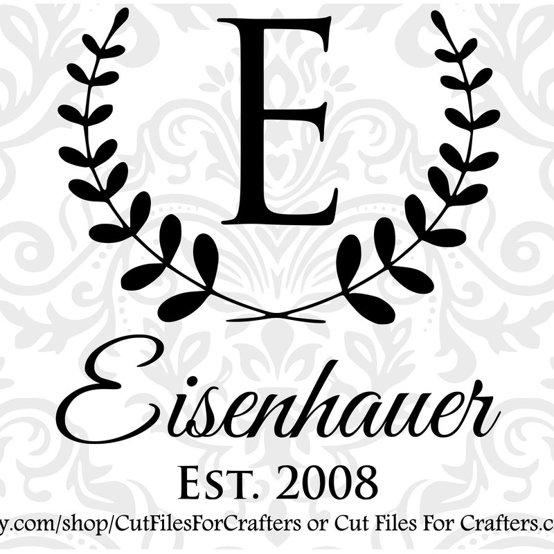 Letter E Monogram - Etsy