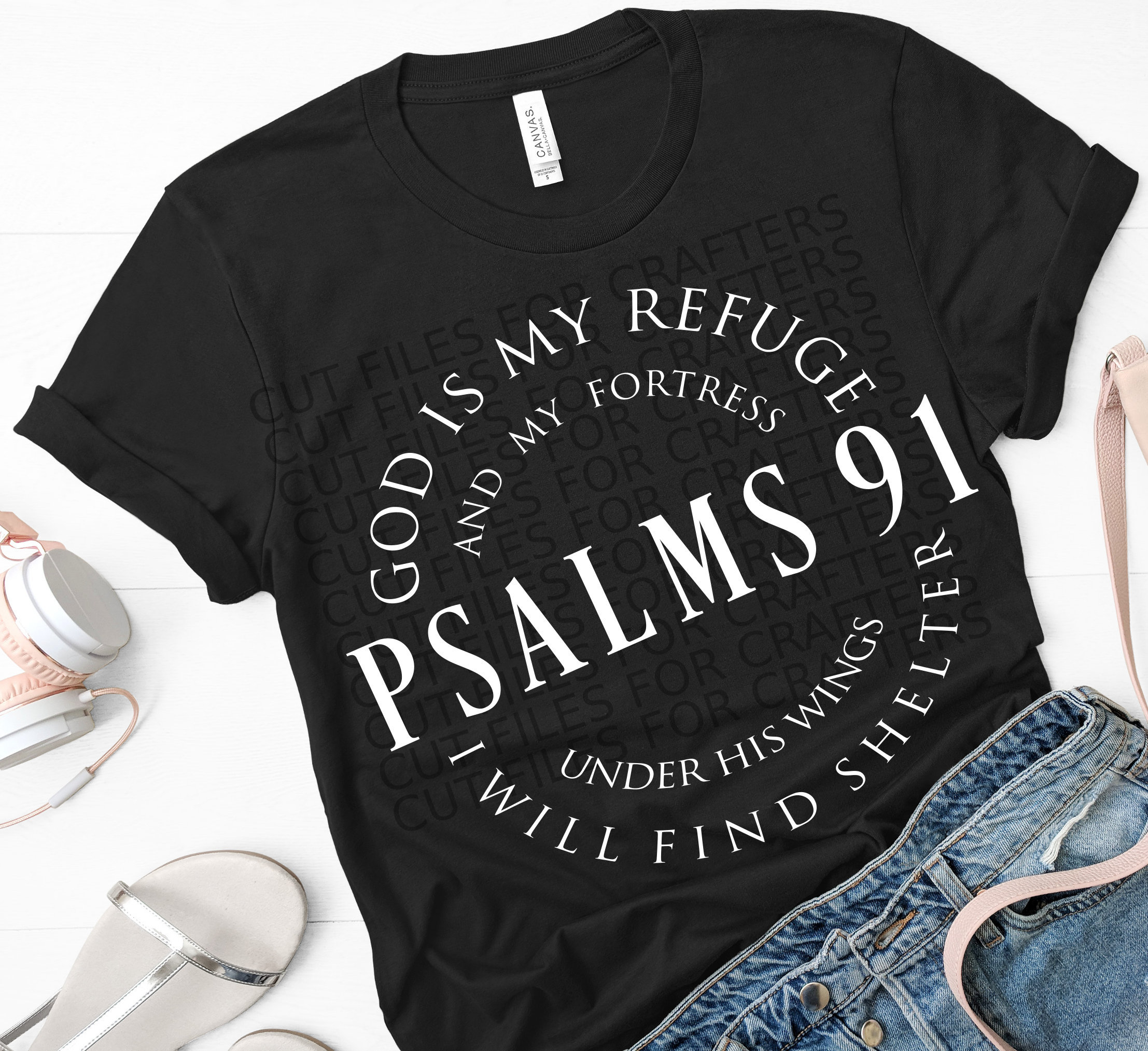 Psalms 91 Svg God is My Refuge Svg Christian Svg Christian - Etsy