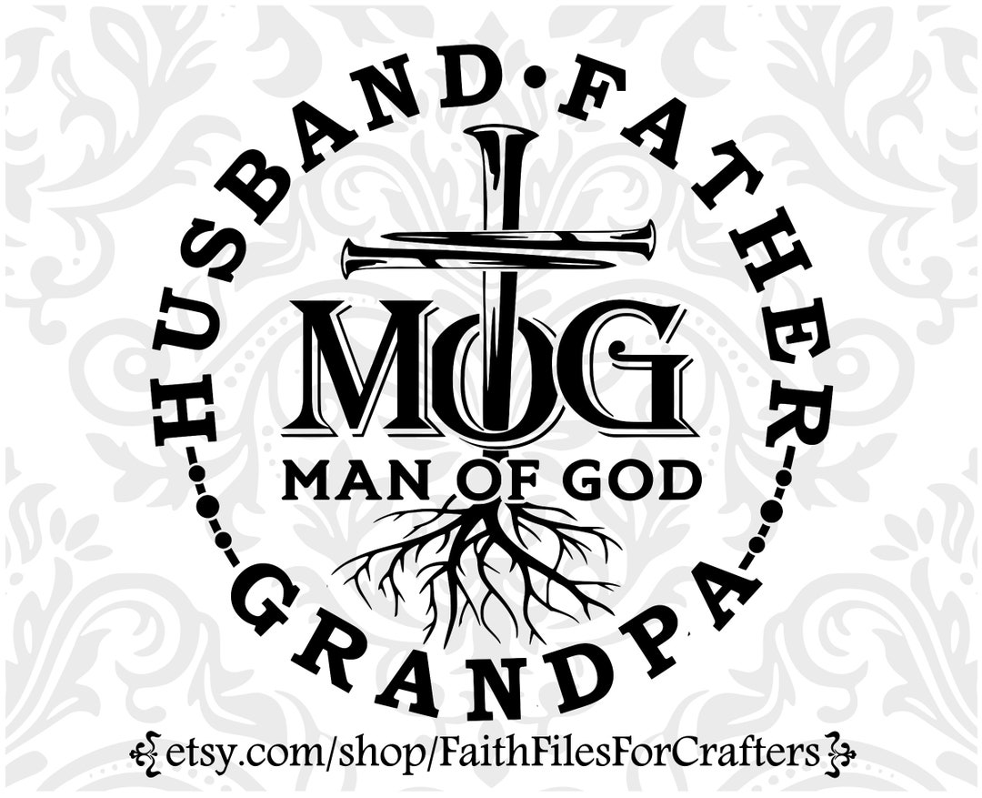 Man of God Svg, Man of God Husband Svg, Man of God Father Svg, Man of ...