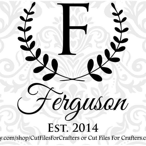 F Monogram - Etsy