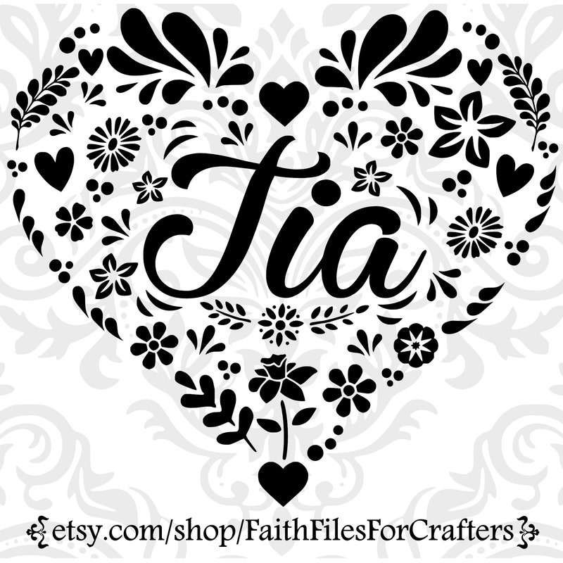Tía Svg - Etsy