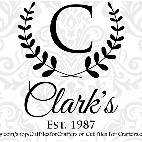 Monogram C - Etsy