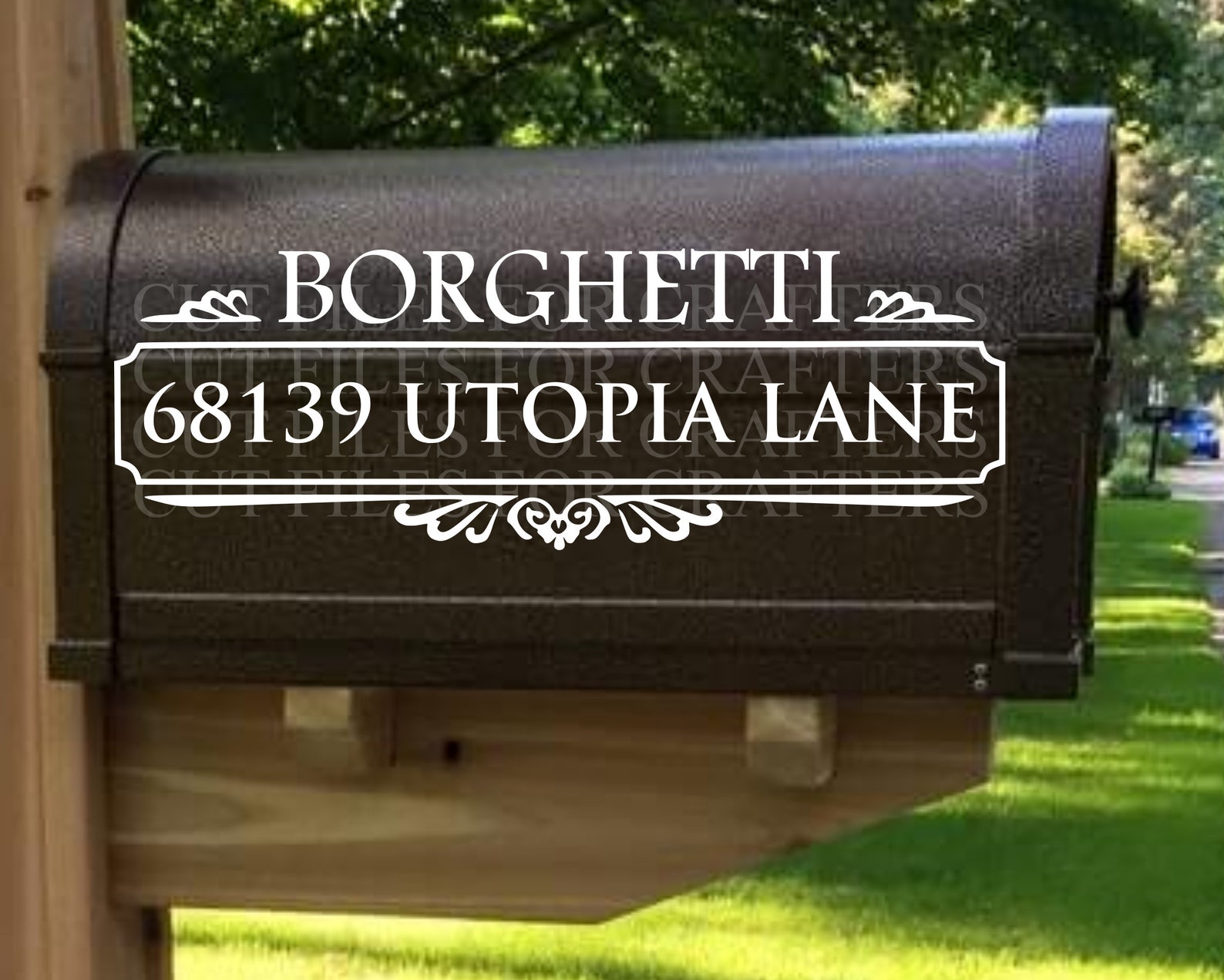 Personalized Mailbox Svg Mailbox Svg Address Svg Residence | Etsy