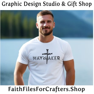 Waymaker Svg, Waymaker Sublimation, Waymaker Shirt Svg, Waymaker Decal ...