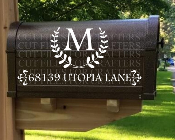 Personalized Mailbox Svg Mailbox Svg Address Svg Residence | Etsy