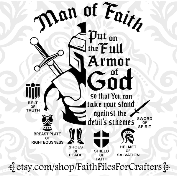 Armor of God Svg - Etsy