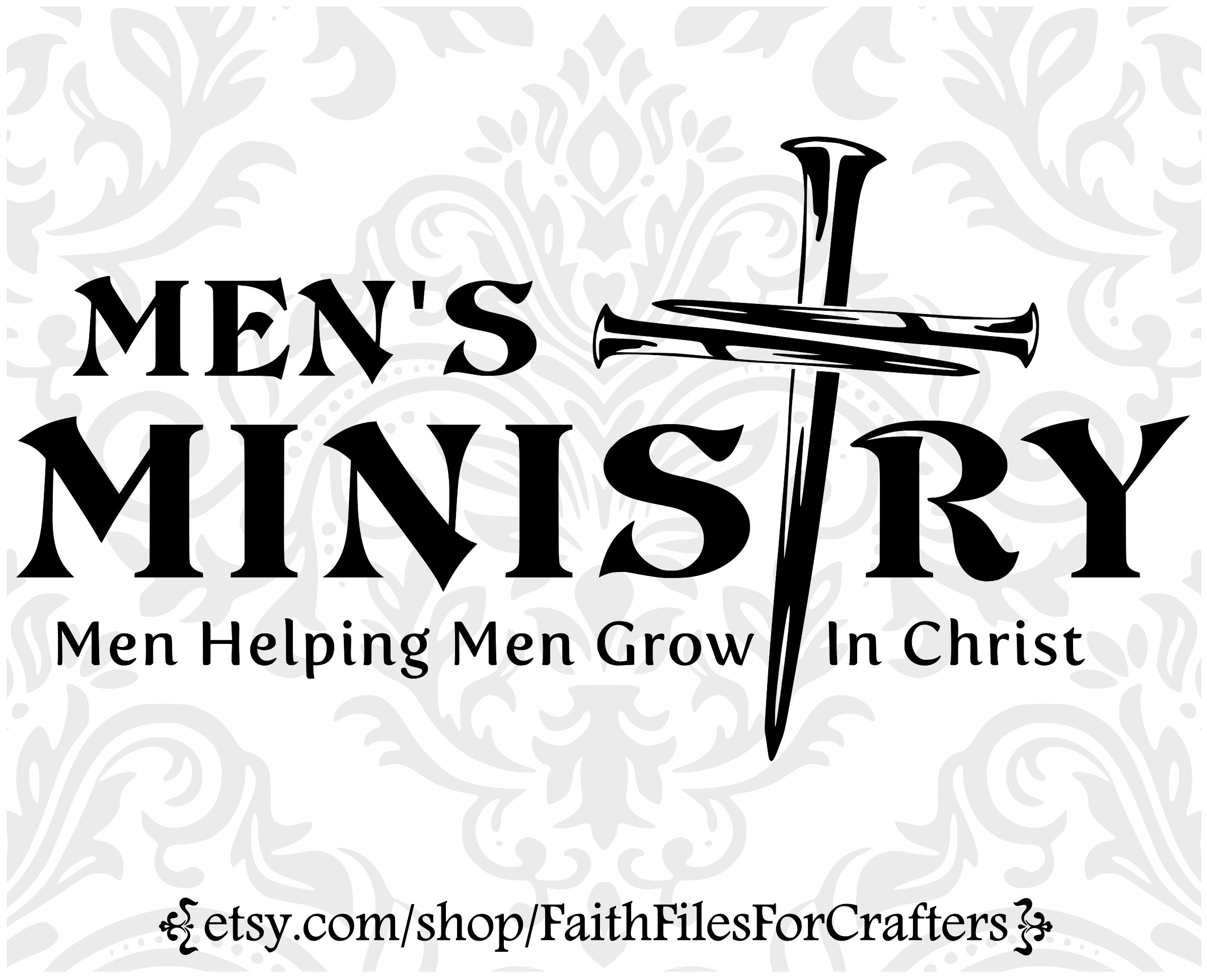 Men's Ministry Svg Mens Christian Shirt Svg Men's - Etsy