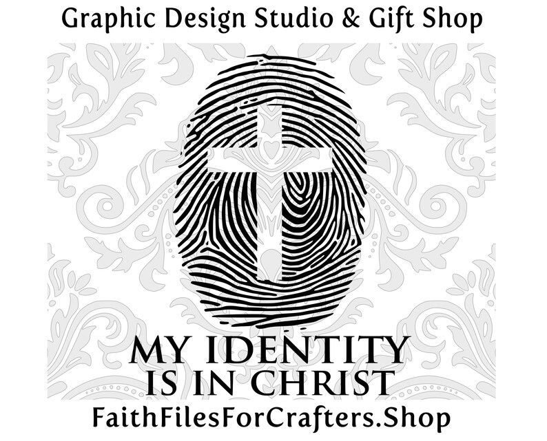 My Identity is in Christ Svg, Christian Svg, Child of the King Svg ...
