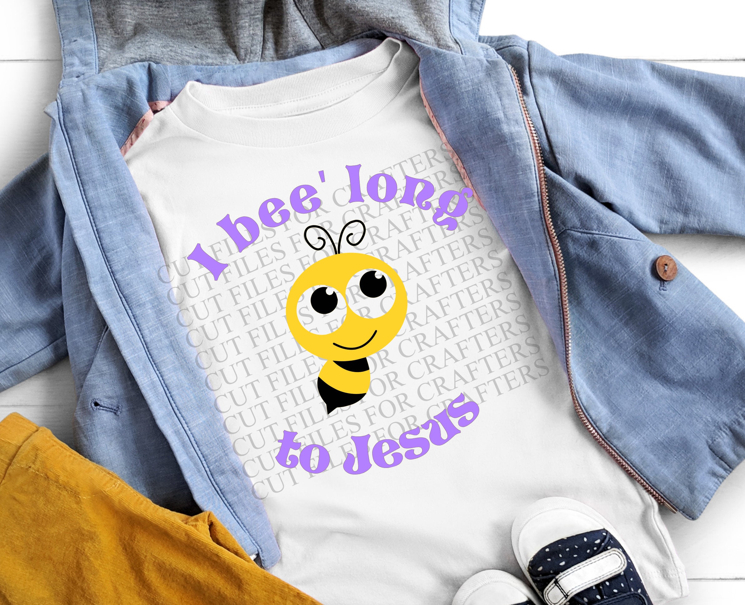 I Bee Long to Jesus Svg, Bee Svg, I Belong to Jesus Svg, Christian ...