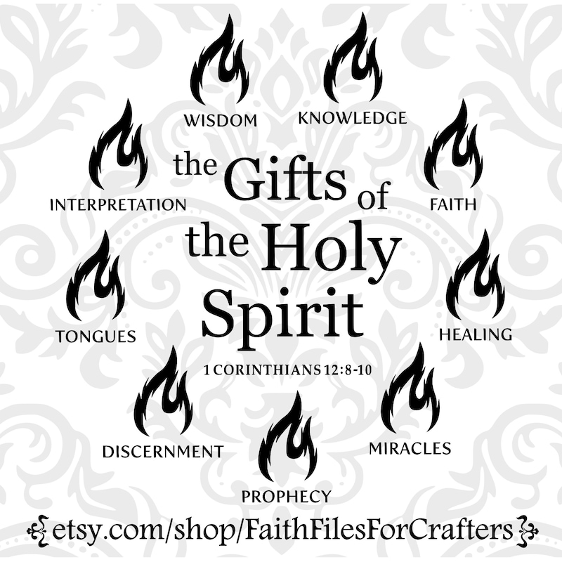 Holy Spirit Svg - Etsy