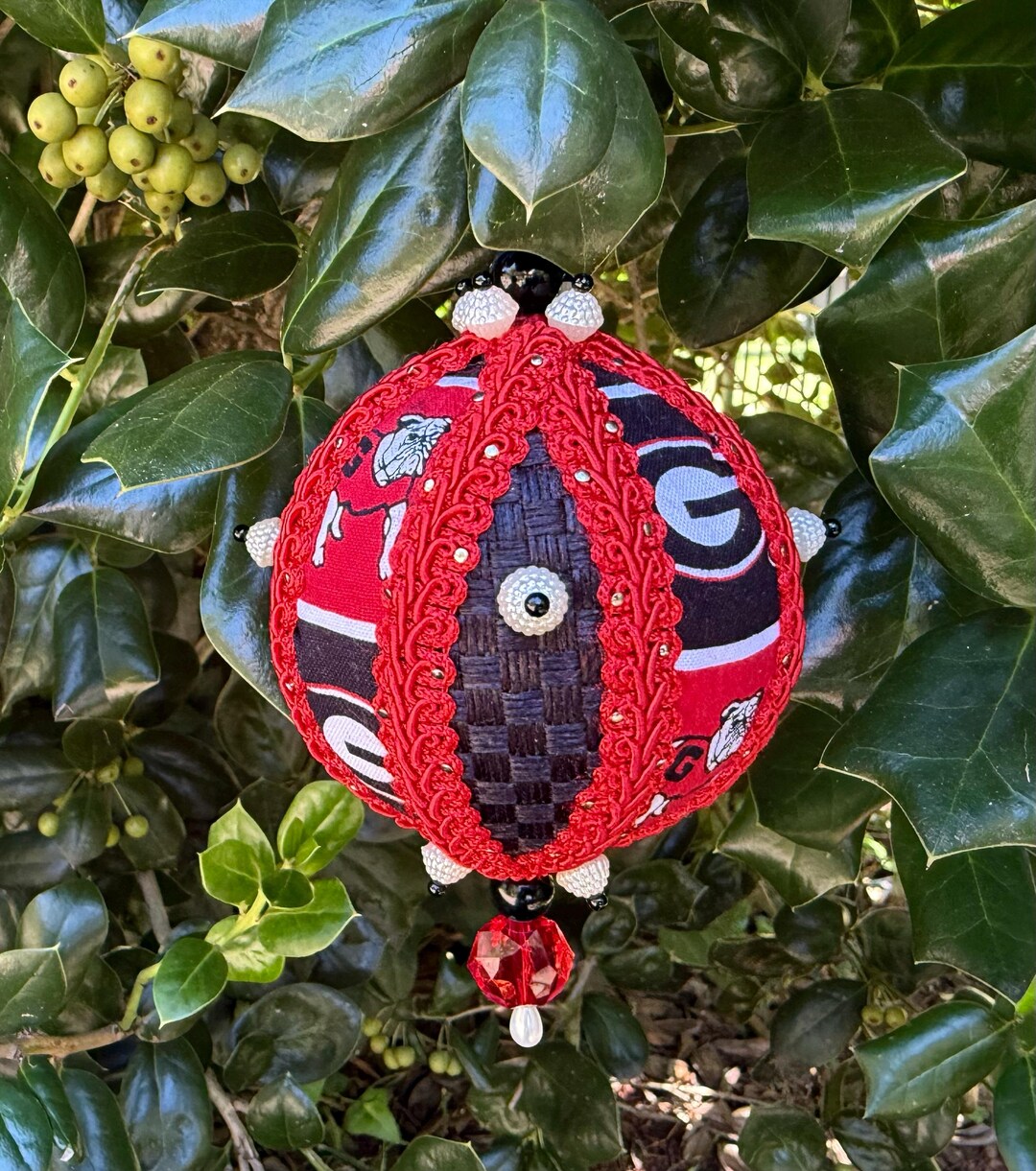 UGA Bulldog Ball - Etsy