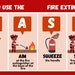 Fire Safety Poster With FREE Printable Race/pass ID Card/badge Design ...