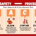 Fire Safety Poster With FREE Printable Race/pass ID Card/badge Design ...
