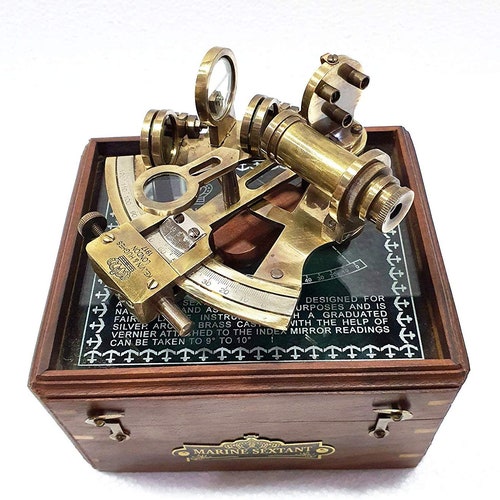 Antique Maritime Nautical Compass Sextant Vintage Marine - Etsy