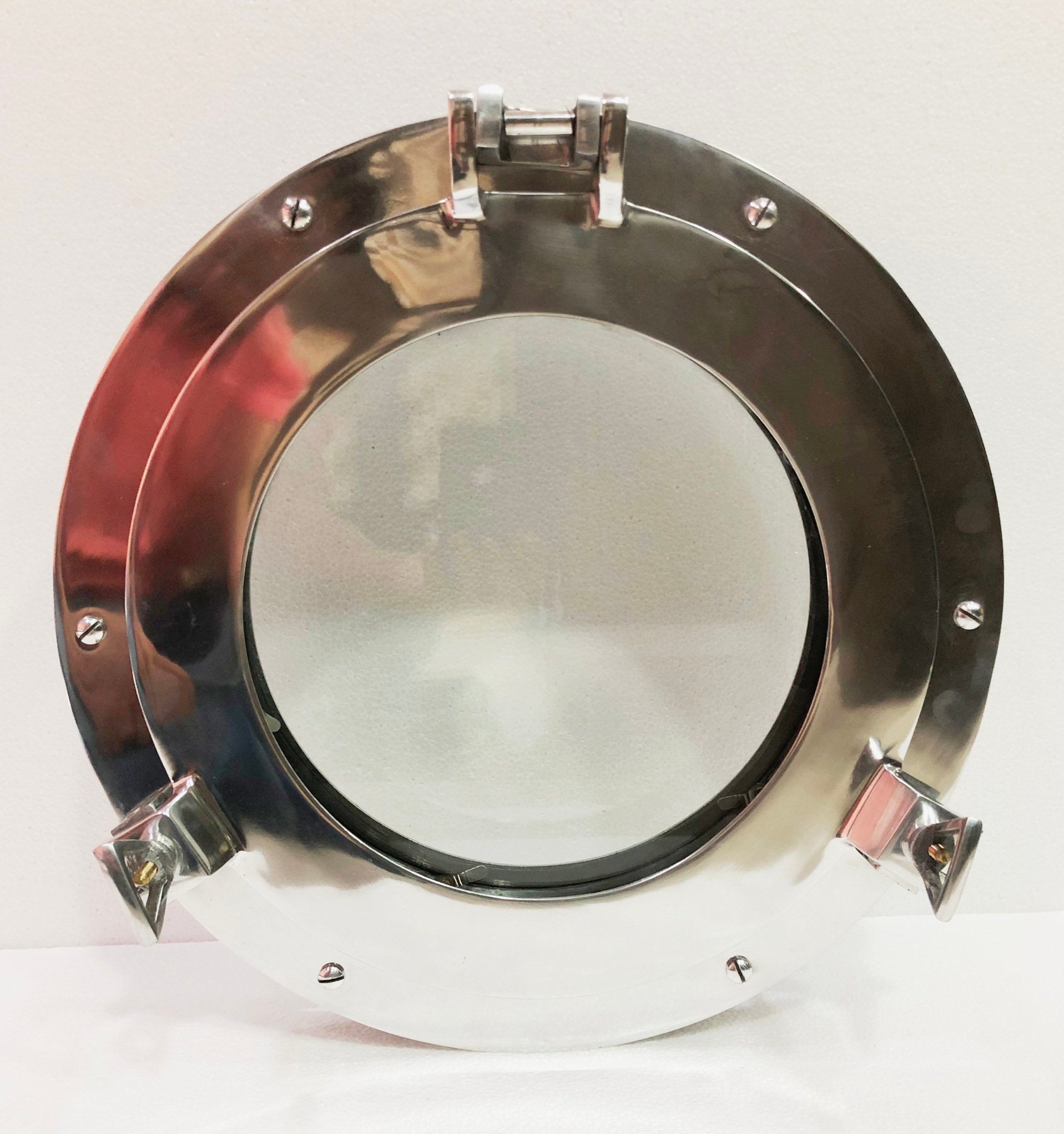 15 Canal Boat Porthole Window Silver Nickel Door Window - Etsy