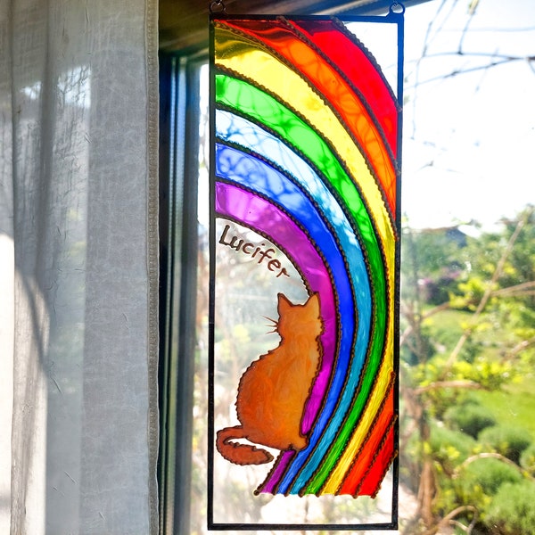 Cat Suncatcher - Etsy