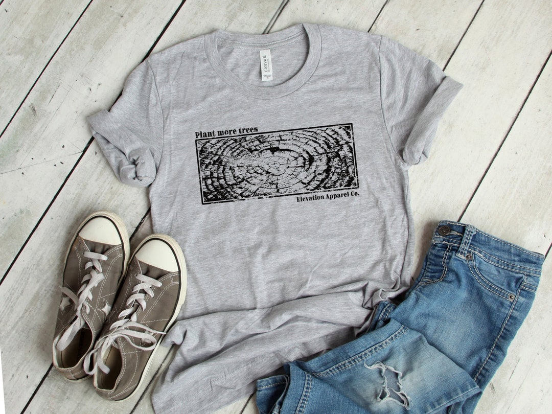 Plant More Trees Shirt // Save Our Forests T-shirt // Tree Tee // Tree ...