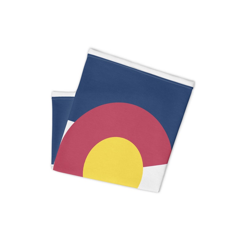 Multi Functional Face Shield // Colorado Flag // Cloth Face Mask ...