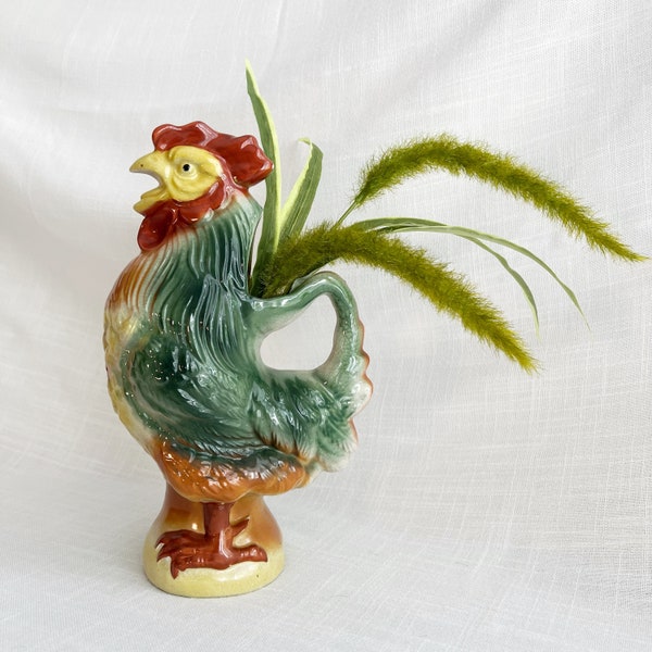 Rooster Pitcher - Etsy