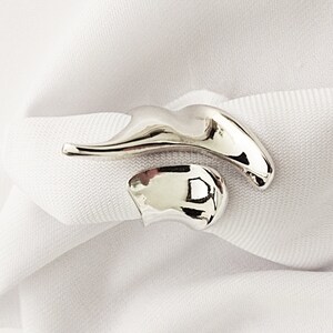 Unique Statement Ring, Sterling Silver Ring, Modern Statement Ring ...