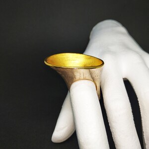 Bold Statement Ring Sterling Silver Ring Contemporary Ring - Etsy