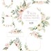 Blush Watercolor Floral and Geometric Frames - Etsy