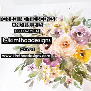 Light Yellow Watercolor Floral Frame Clipart | Yellow Flower Geometric ...