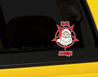 HAIL SATAN Bunny Vinyl Sticker 4.5 All Weather - Etsy