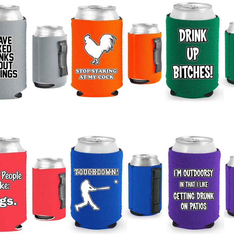Magnetic Custom Koozies - Etsy