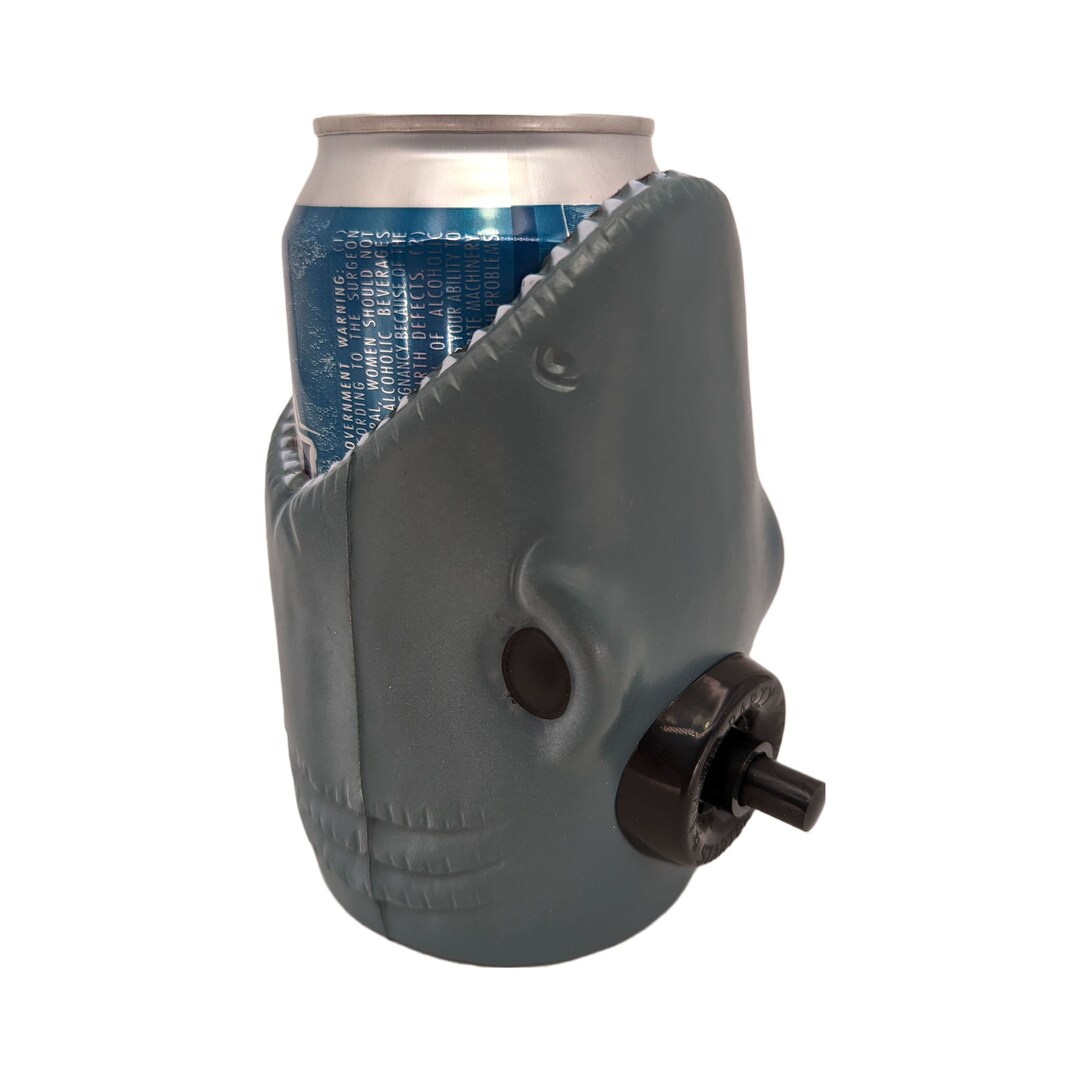 Sharkgun | Shotgun Beer Can Coolie | Chug Beer From the Shark's Mouth ...