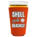 Shell Yeah Beaches Pint Glass Coolie - Etsy