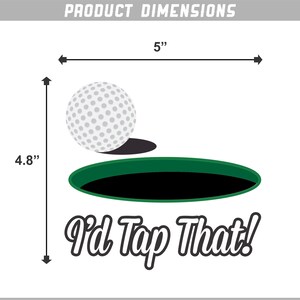 I'd Tap That 5" Vinyl Sticker - Etsy