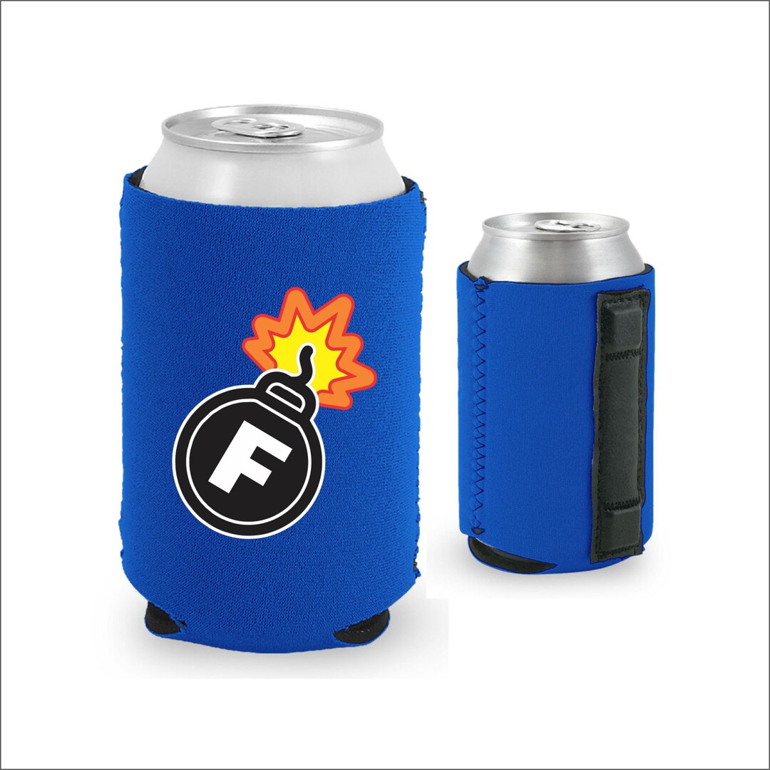 F-bomb Magnetic Neoprene Collapsible Can Coolie - Etsy