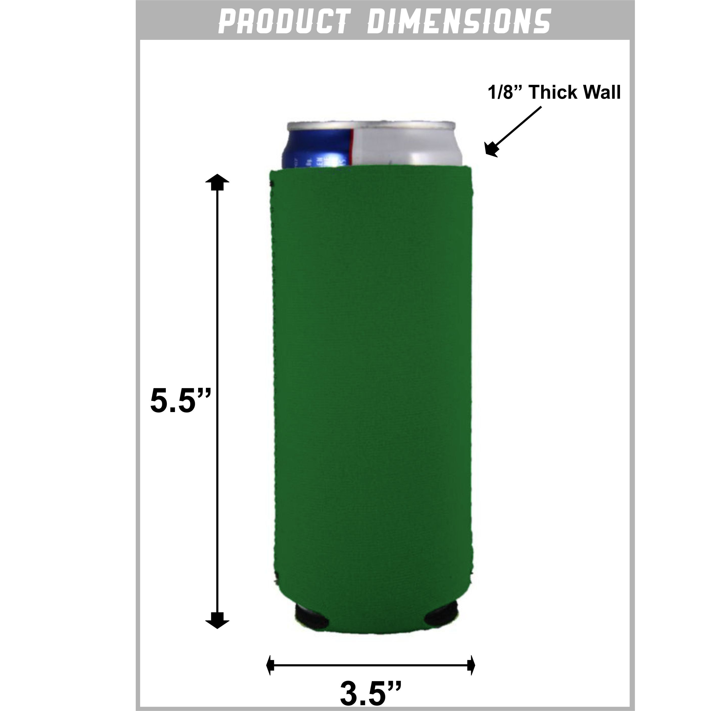 Beer Pressure Magnetic Neoprene Slim Can Coolie - Etsy