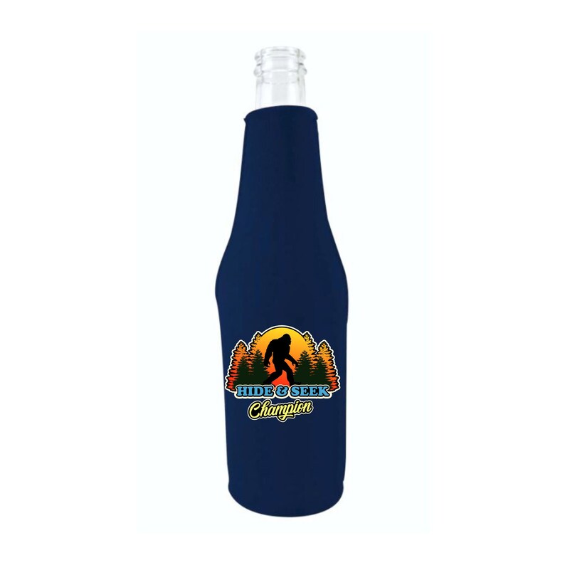 Hide and Seek Champion Neoprene Beer Bottle Coolie - Etsy