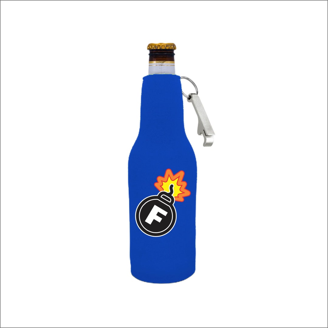 F-bomb Neoprene Beer Bottle Coolie W/opener - Etsy