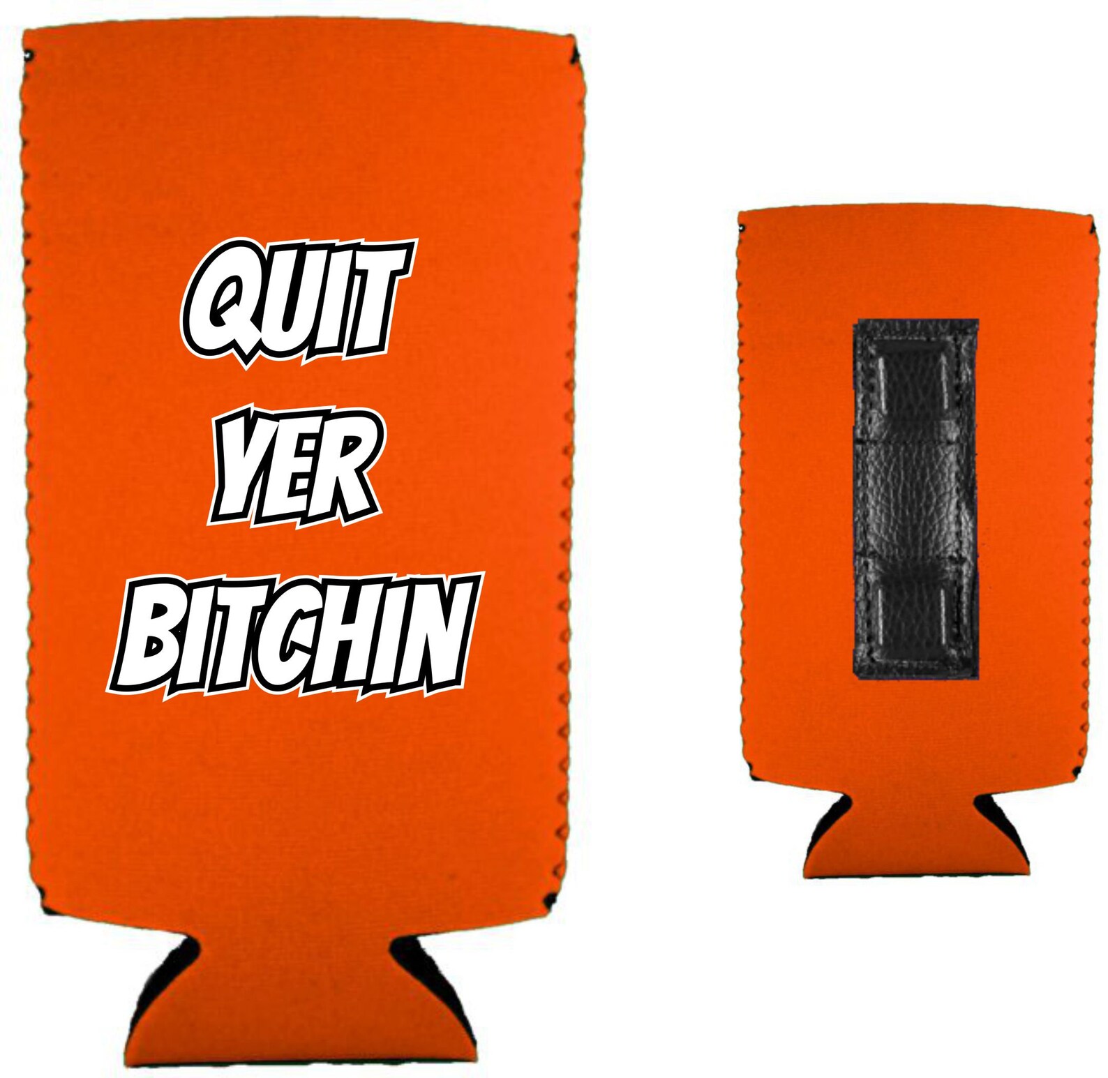 Quit Yer Bitchin Magnetic Neoprene Slim Can Coolie - Etsy