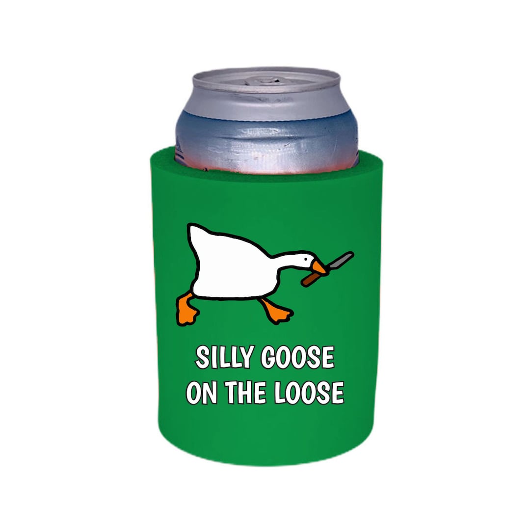 Silly Goose on the Loose Thick Foam "old School" Can Coolie - Etsy
