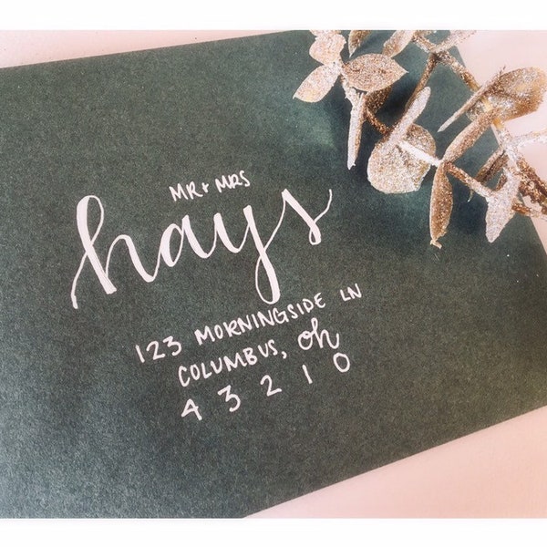 Handwritten Address - Etsy