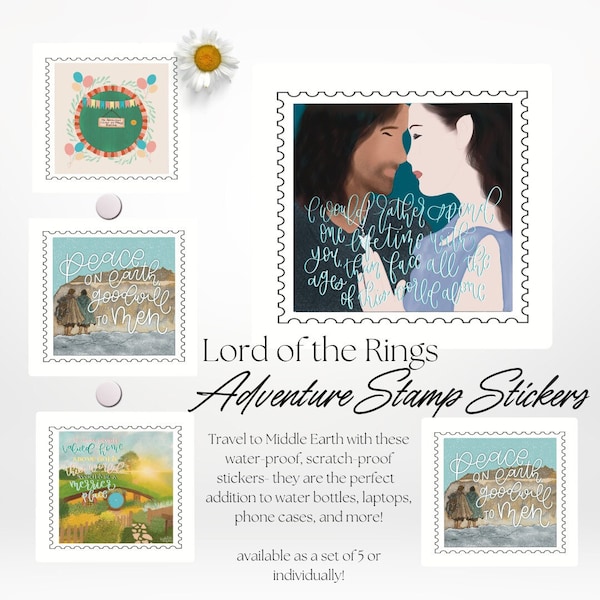 Lord of the Ring Stickers - Etsy