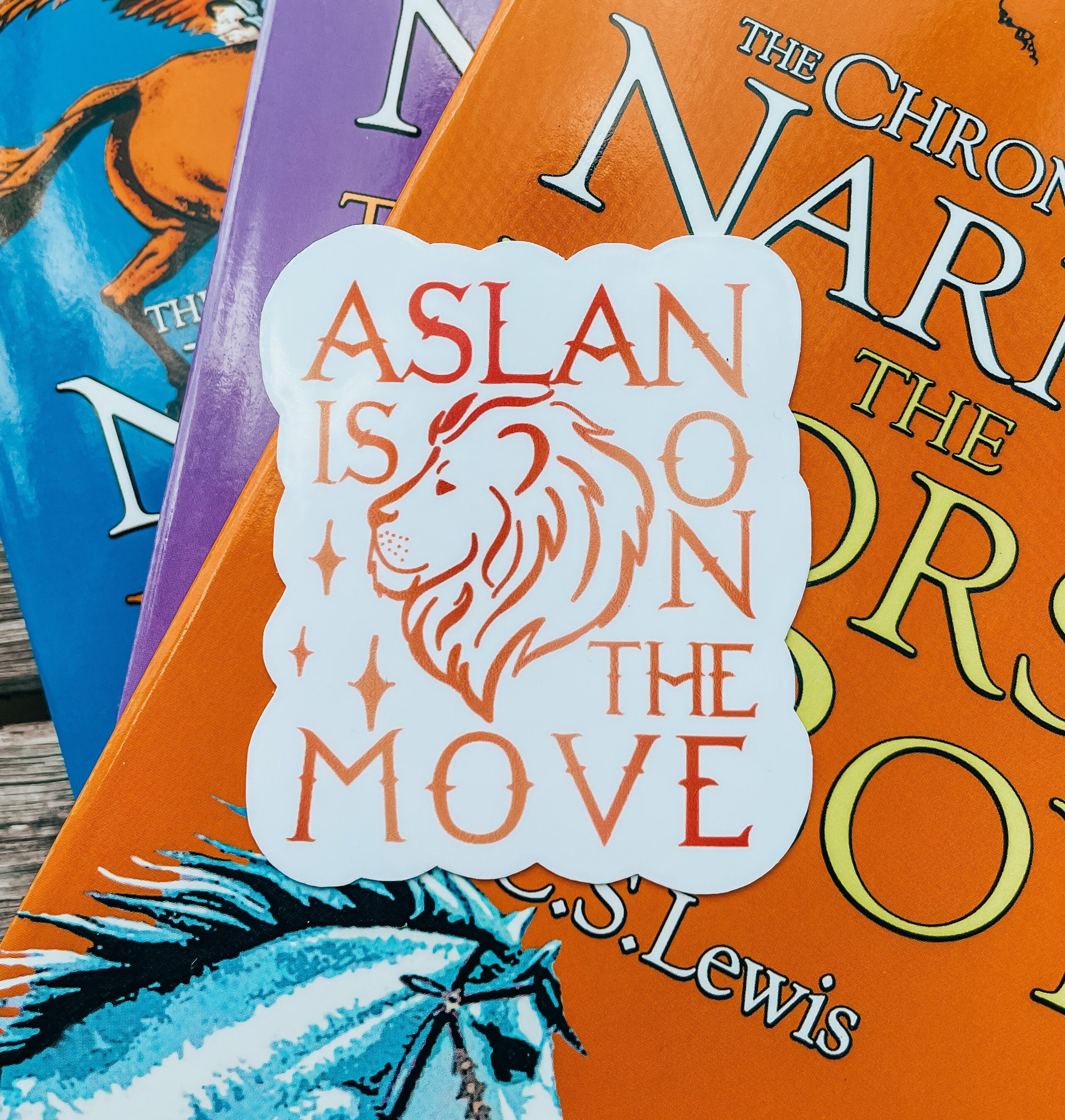 Narnia Sticker - Aslan is on the Move - Etsy