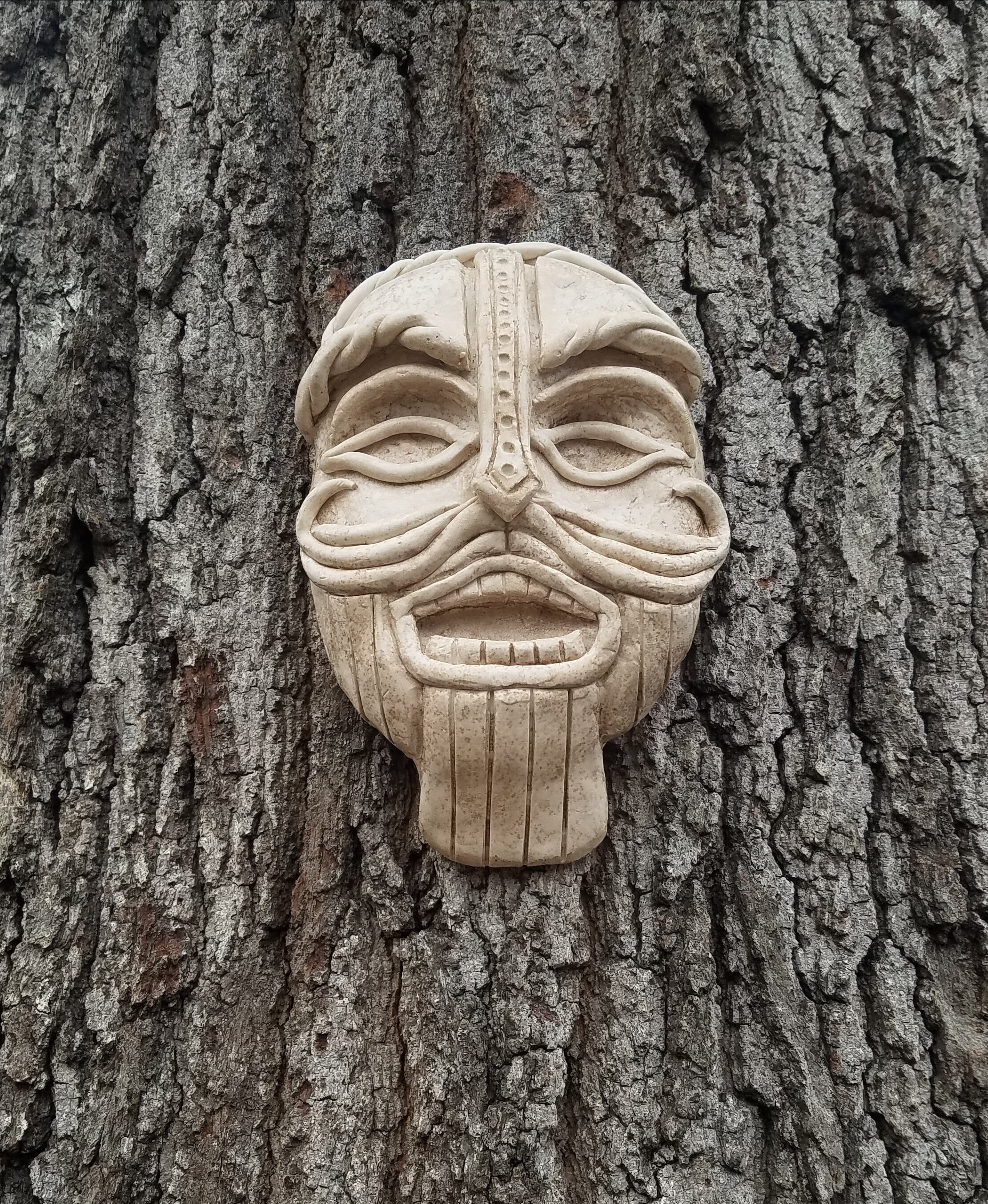 Norse Viking Mask Wall Hanging to Ward off Evil Spirits and - Etsy