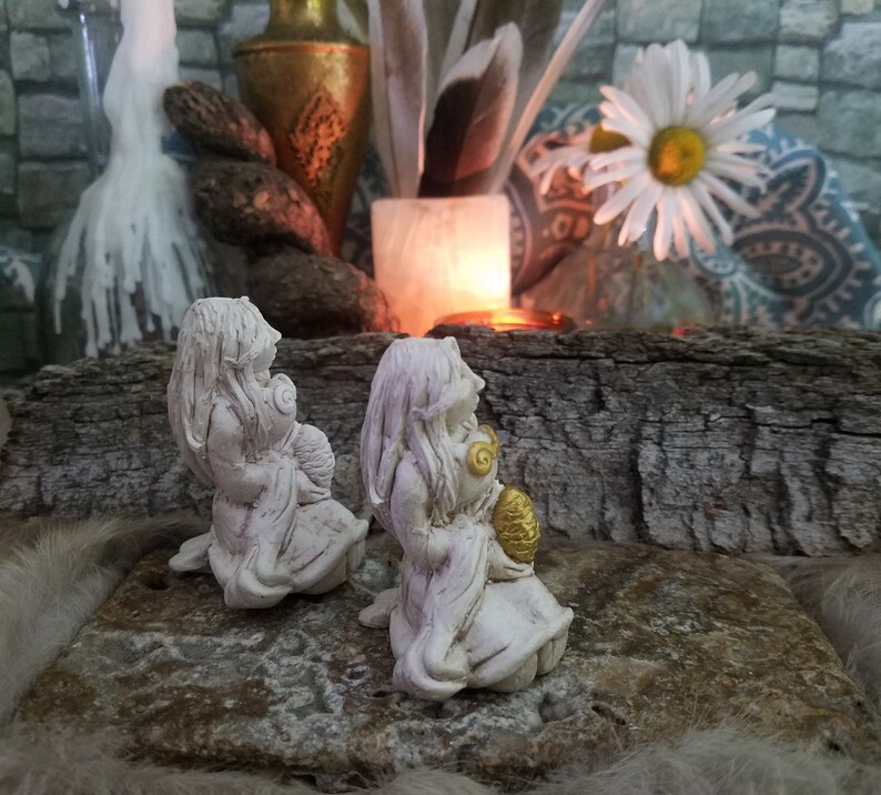 Zisa Statue Norse Gods Idol Totem Pocket Sized Idol Altar | Etsy