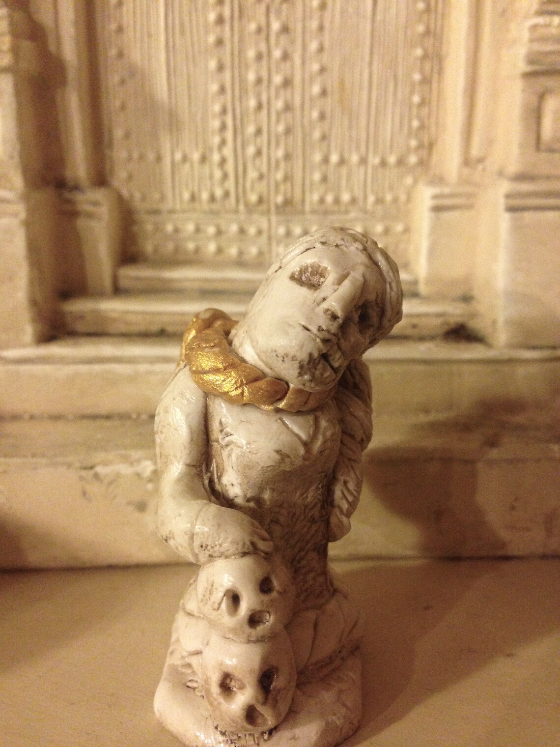 Hel of the Underworld Statue Pocket Sized Hela Norse Gods Idol | Etsy