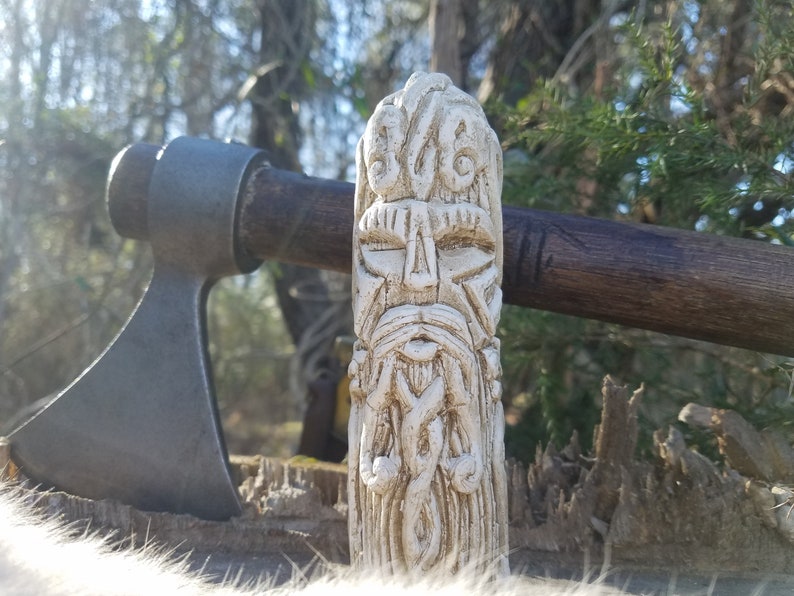 Set of 3 Norse Totems Viking Gods Idols Odin Thor Freya Freyja - Etsy